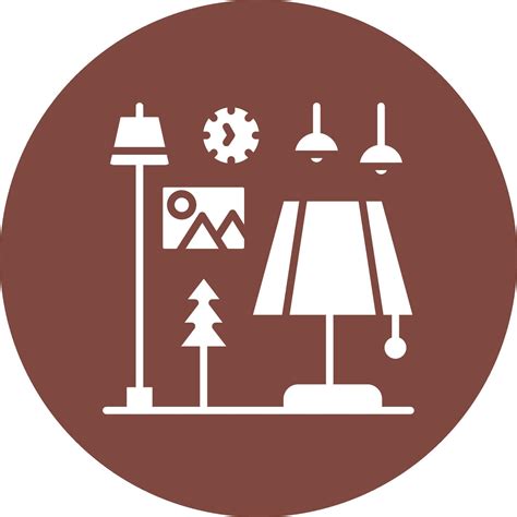 Table Lamp Graphic Interface Asset 62134287 Vector Art At Vecteezy
