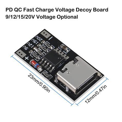 10pcs Usb C Pd Trigger Board Module Pd Qc Decoy Board