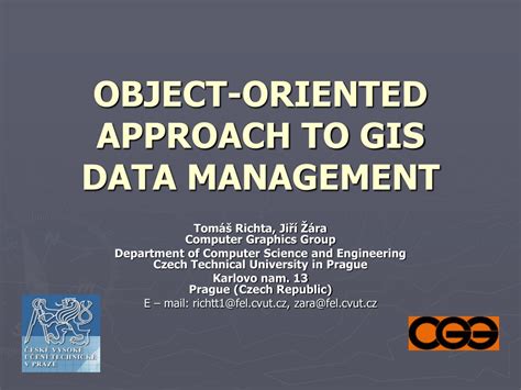 Ppt Object Oriented Approach To Gis Data Management Powerpoint