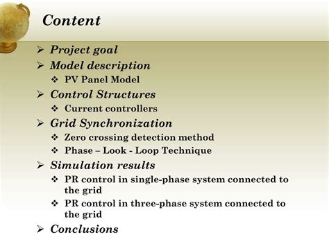 Ppt Control Strategies For Grid Connected Inverter In Dpgs Applications Dissertation