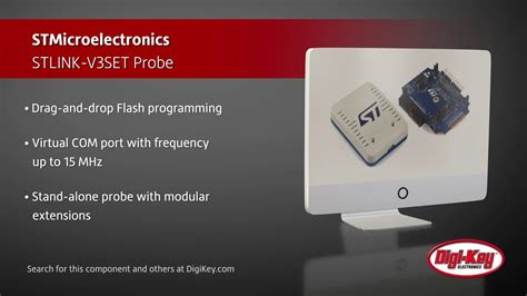 Stmicroelectronics Stlink V3set Probe Digi Key Daily Youtube
