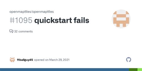 Quickstart Fails Issue Openmaptiles Openmaptiles GitHub