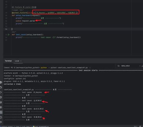 Pytest框架9fixture返回值实现参数化pytest Fixture 返回值 Csdn博客