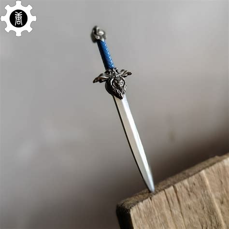 Wow Stormwind Sword Mini Metal Replica Unboxing Tool Leones Marvelous
