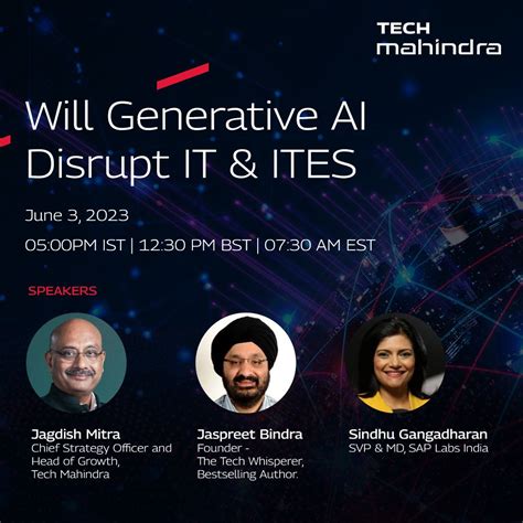 tech mahindra on linkedin generativeai nxtnow generativeaicommunity ai
