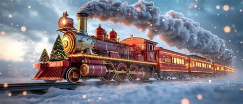 Long Vintage Steam Train Stock Illustrations 166 Long Vintage Steam