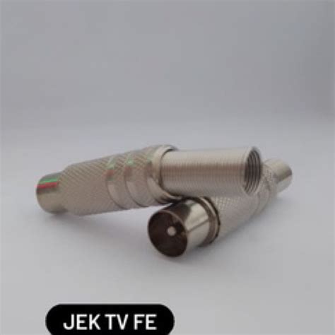 Jual Jek Tv Antena Besi Male Jek Tv Besi Cowok Shopee Indonesia