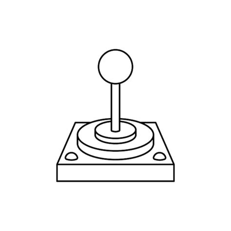 Premium Vector Classic Controller Or Joystick