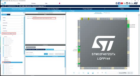 stm32cubemx开发（stm32f407）学习笔记 usb实验（cdc虚拟串口） stm32f407usb电路上拉 csdn博客