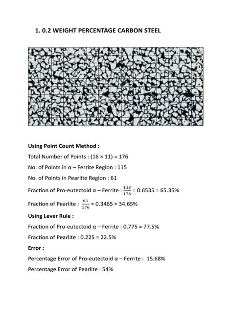 Lever Rule Pdf Metallurgy Metals