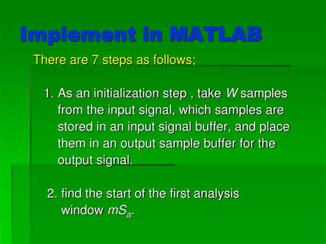 Ppt Time Scale Modification Of Speech Signal Powerpoint Presentation