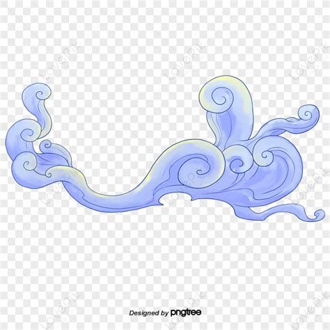 보라색 일러스트 스프레이새우블루파도 Png 일러스트 무료 다운로드 Lovepik