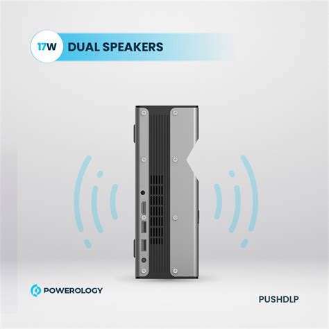 Hands Storepowerology Ultra Short Throw Dlp Projector Black