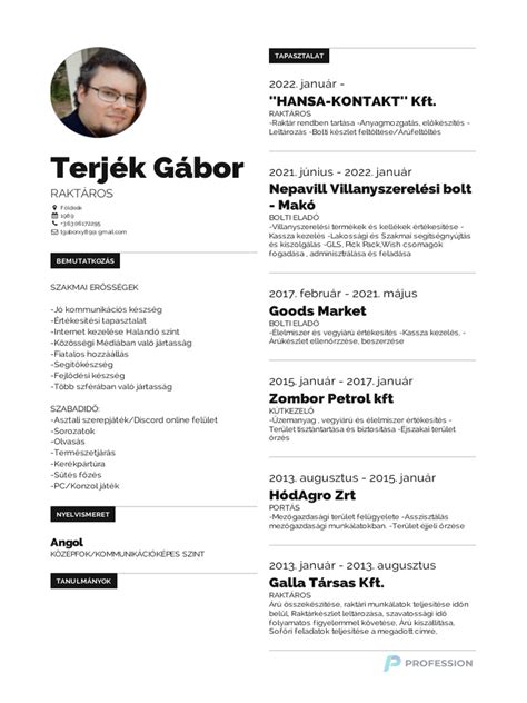 Terjekgaborcv Végleges Pdf