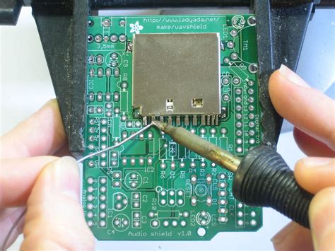 Audio Shield For Arduino Solder It Up