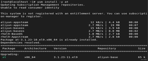 redhat企业版如何设置crond计划任务周期和at一次性任务 cron计划任务每2秒 csdn博客