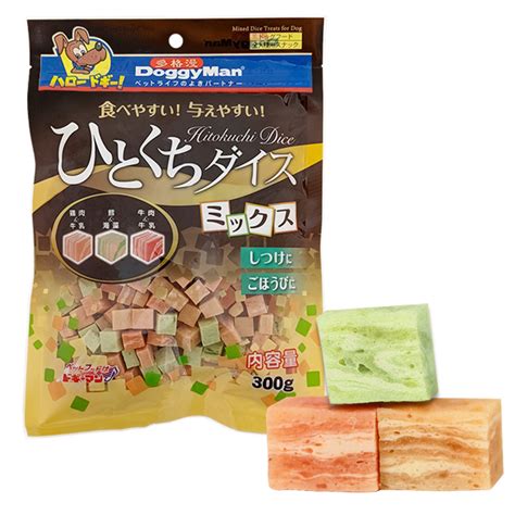DoggyMan Mixed Dice Treats ДОГГІМЕН КУБИКИ МІКС курка, яловичина ...