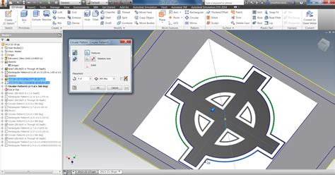 adding some circular patterns