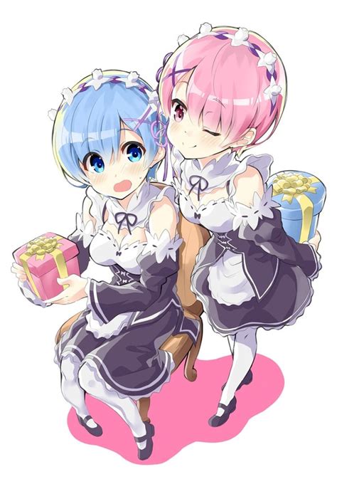 Happy birthday Rem and Ram Пикабу