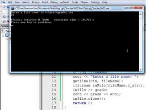 C Tutorial Reading Data YouTube