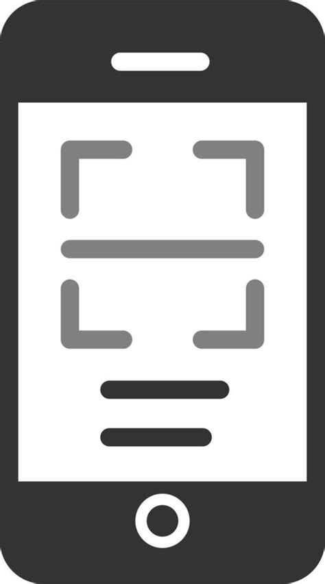 Scanning Qr Code Vector Icon 20014421 Vector Art At Vecteezy