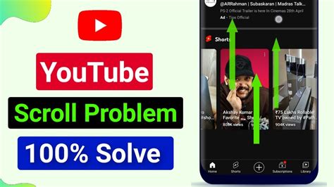 YouTube Scroll Problem YouTube