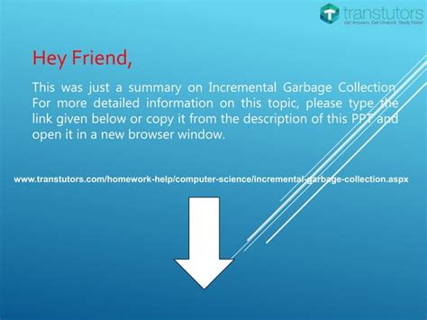 Incremental Garbage Collection Computer Science Pptx Computing Technology And Computing