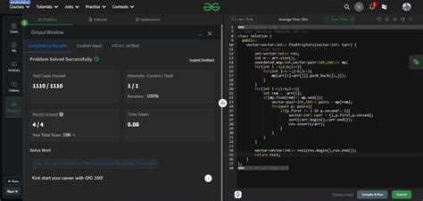 Deepak Katiyar On Linkedin Gfg160 Codingjourney Problemsolving Gfg