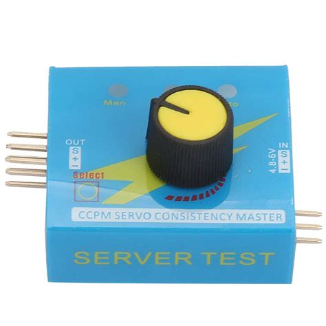 Amazon Com RC Servo Tester Channels Multi Servo Tester DC V RC Motor ESC Testing