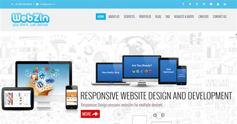Webzin Infotech Css Nectar Web Design Awards Css Gallery