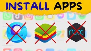 How To Run Install Android Apk Files On Windows Pc Without Any Emulator Hct Tech Services Mp