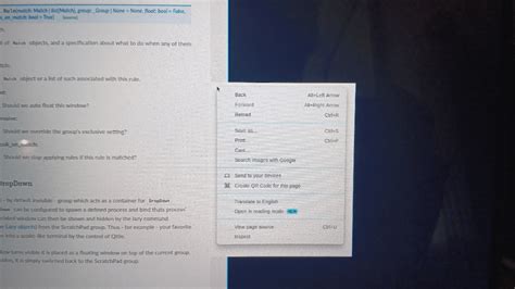Border On Right Click Window Rqtile