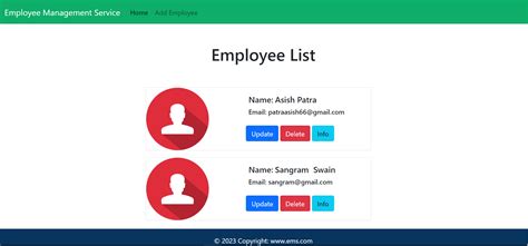 Github Patraasish Employee Management Service It Is A Full Stack Angular Spring Boot Crud