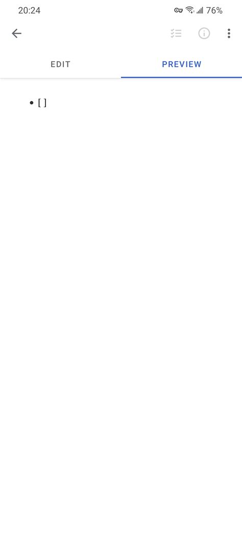 Checkboxes Not Being Interactable In Preview Mode When Markdown Is