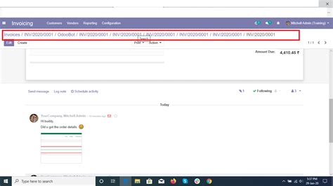 odoo breadcrumb should be proper · issue 44191 · odoo odoo · github