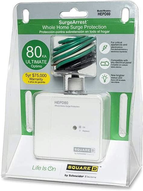 Square D By Schneider Electric Hepd80 Universal Whole House Surge