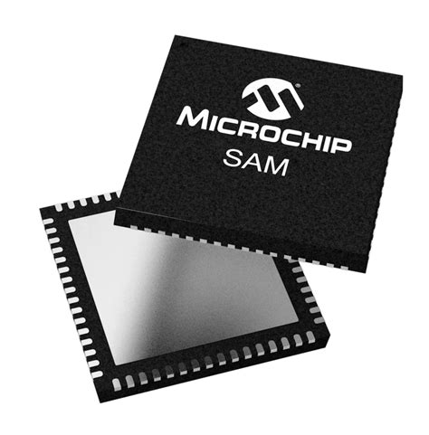 micrchip microchip 8 bit cpu microcontroller 1 kb 10 bit qfn at