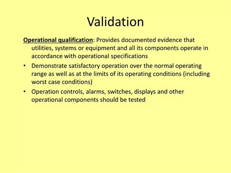Validation Ppt