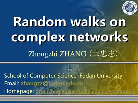 Random Walks On Complex Networks Ppt Download