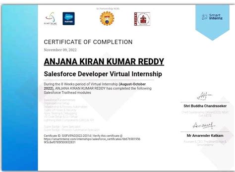 Anjana Kiran Kumar Reddy On Linkedin Salesforce