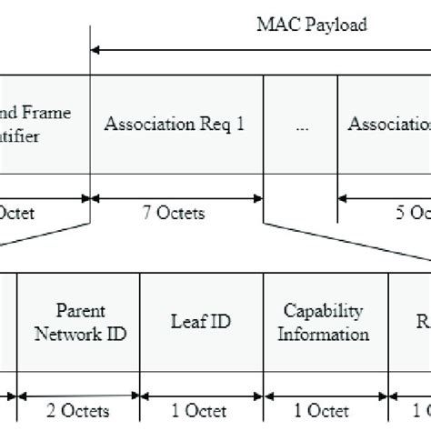 format of the proposed association relay frame download scientific