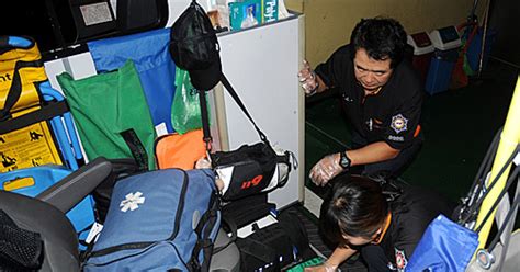 응급처치 구급장비 점검 실시