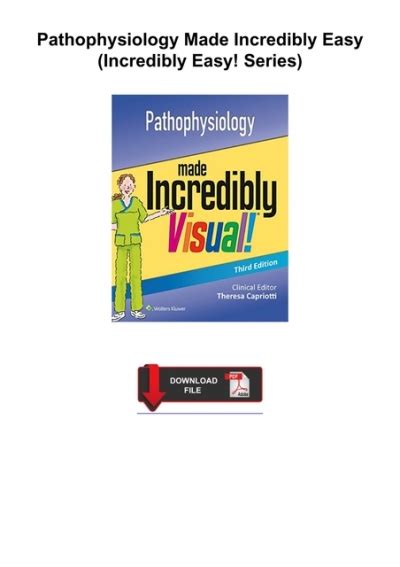 Download⚡️pdf ️ Pathophysiology Made Incredibly Easy Incredibly Easy