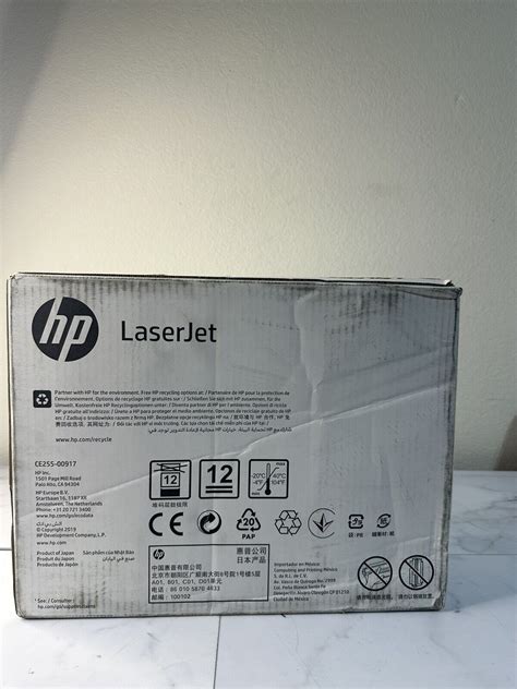 New HP LaserJet Printer Cartridge CE255JC 191628519293 | eBay