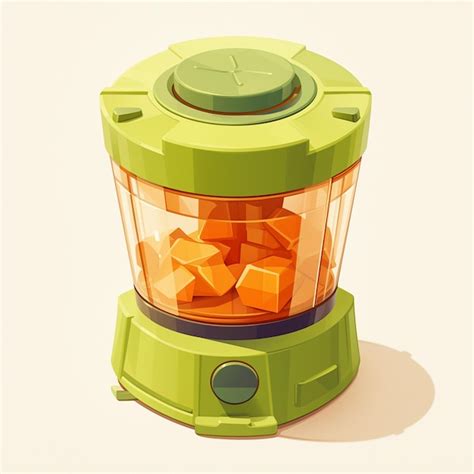 Premium Vector Electric Food Processor With Variable Speed Control