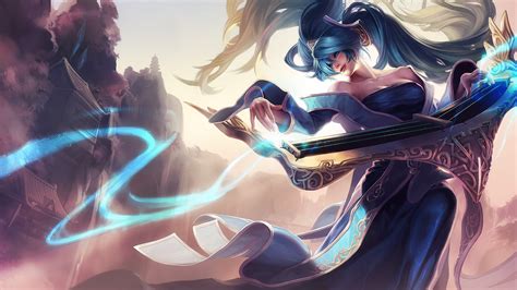Sona Lol Splash Art 4k 831 Wallpaper Pc Desktop