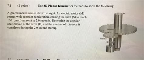 Solved Points Use D Planar Kinematics Methods To Chegg