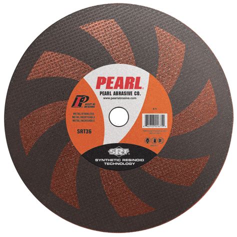 Pearl 12 X 1 8 X 1 Premium Srt36 Gas Saw Wheel Metal Pack Of 10