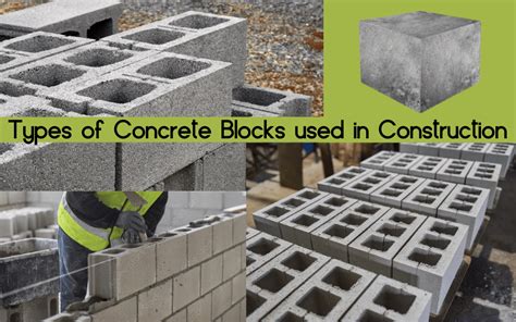 Various Types Of Concrete Blocks Used In Construction By Rashmi K Medium