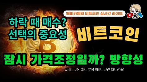 비트코인 실시간 비트 잠시 조정일까 하락 때 매수 선택의 중요성 31 아침💎 비트코인 비트코인실시간 이더리움